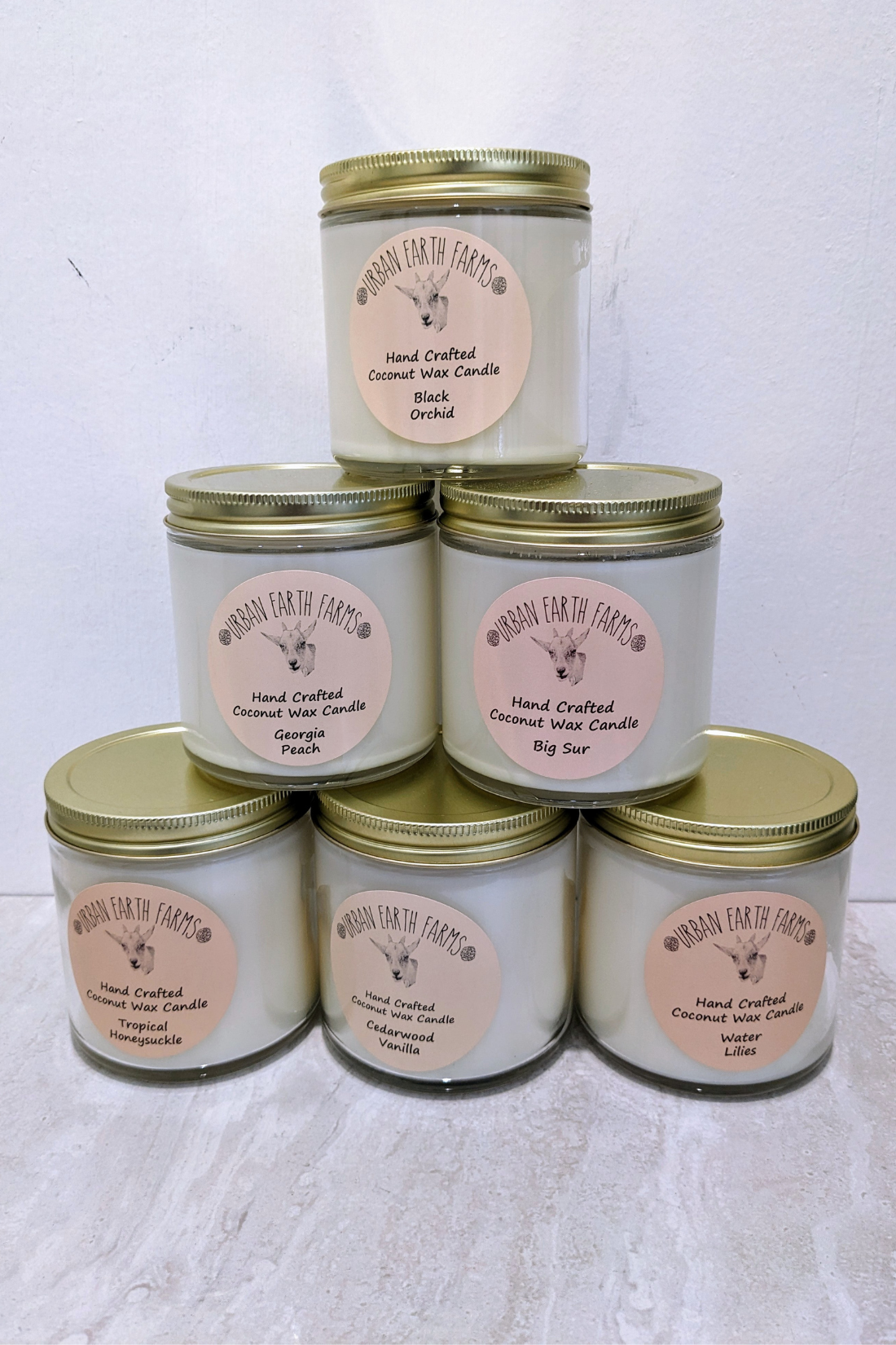 Large Coconut Wax Candles – April Blooms