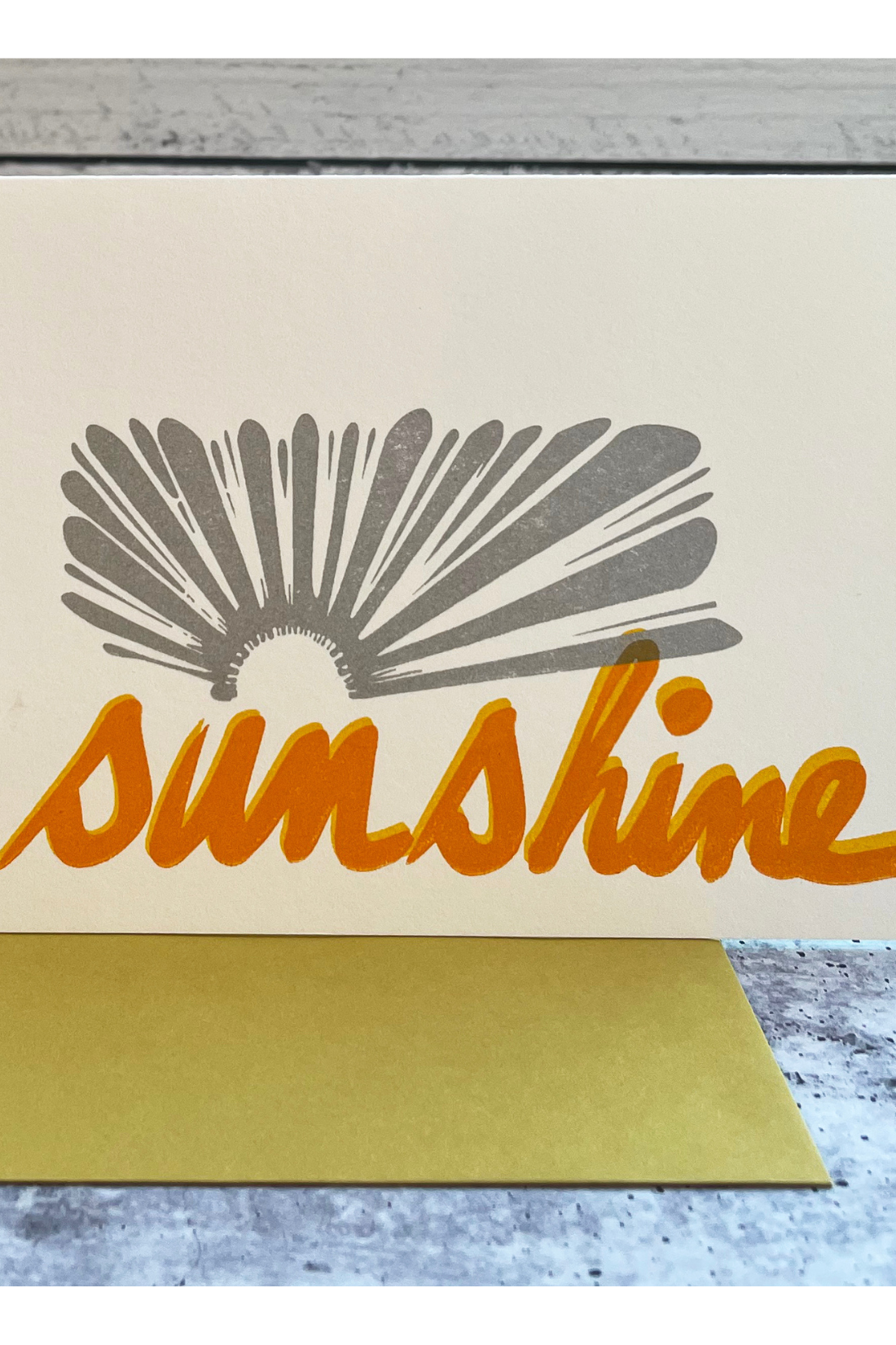 Sunshine Greeting Card – April Blooms